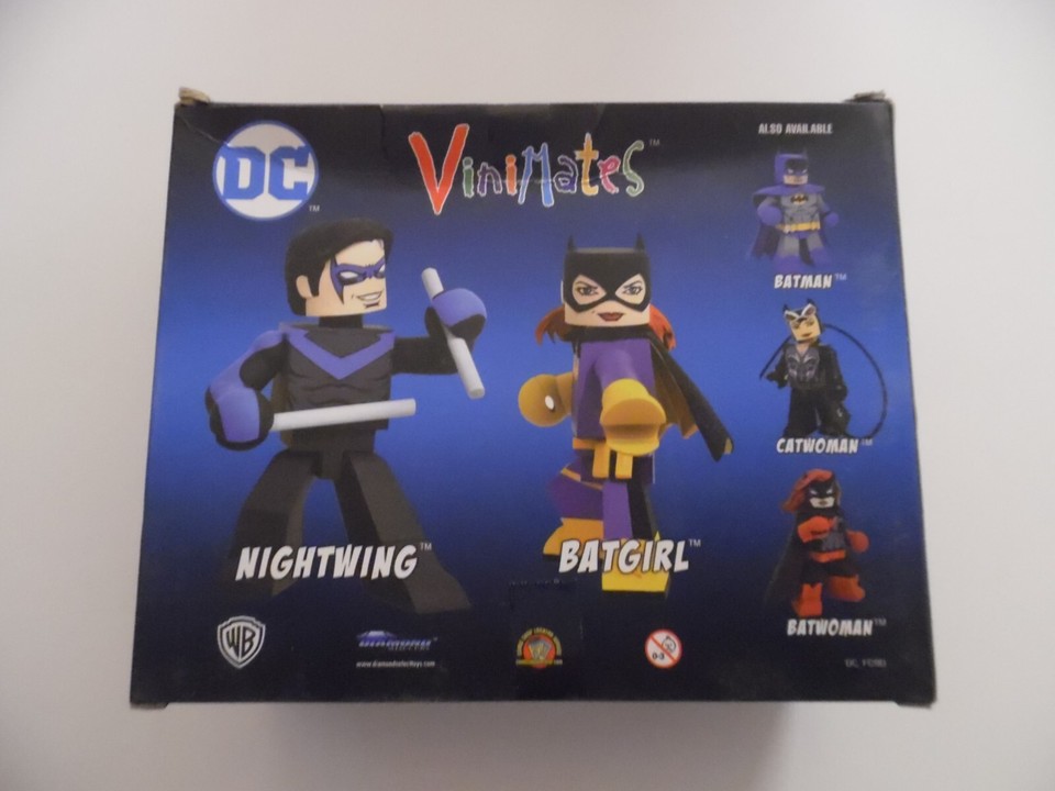 DC Comics Nightwing & Batgirl Vinimates Vinyl Figures 2-Pack (FCBD 2018 ...