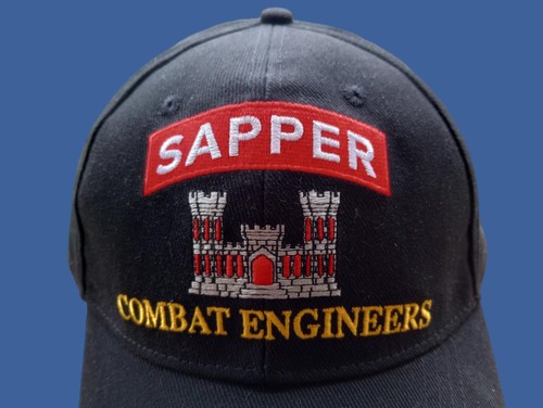 U.S ARMY COMBAT ENGINEERS SAPPER HAT ESSAYONS OFFICIAL LICENSED BALL ...
