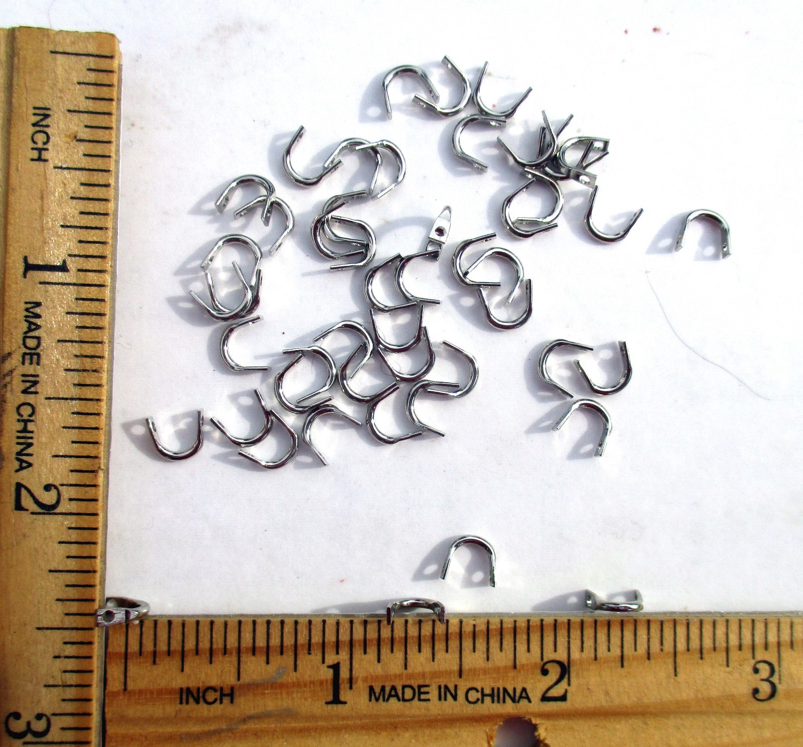 50ct Nickel #3 Spinnerbait CLEVISES for hanging blades on wire frames ...