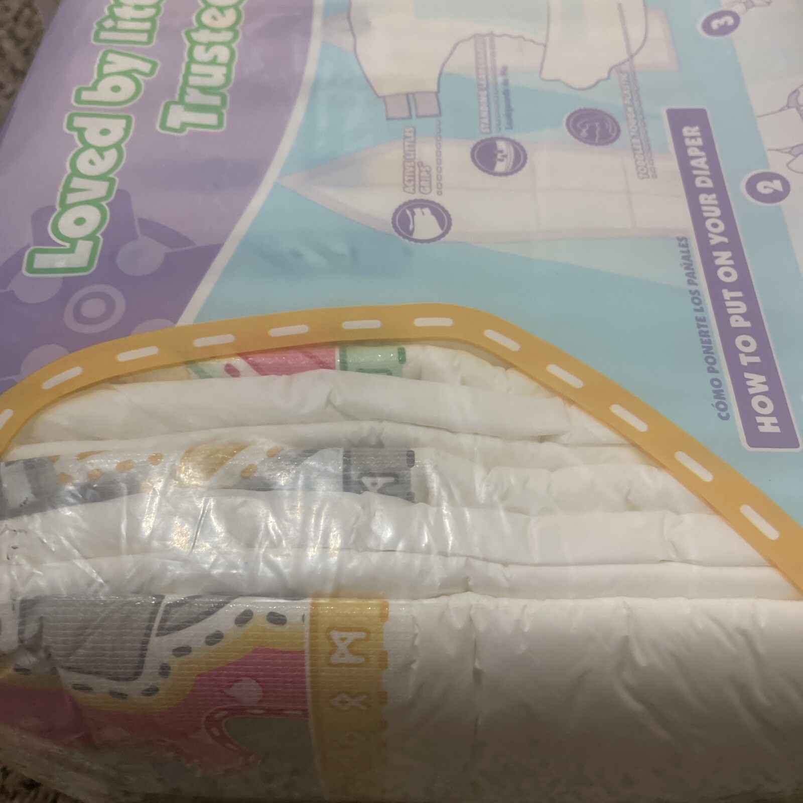 Tykables Premium 4 Bag Lot Size XL 2 Little Builder 1 Cammies 1 ...