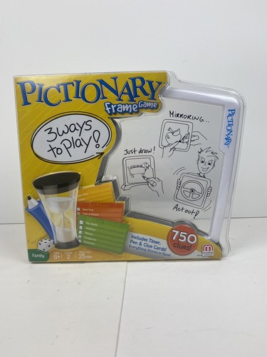 Mattel Pictionary Frame Game-New in Box | eBay