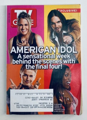 TV Guide Magazine May 22 2005 Bo Bice, Carrie Underwood NY Metro Ed. | eBay
