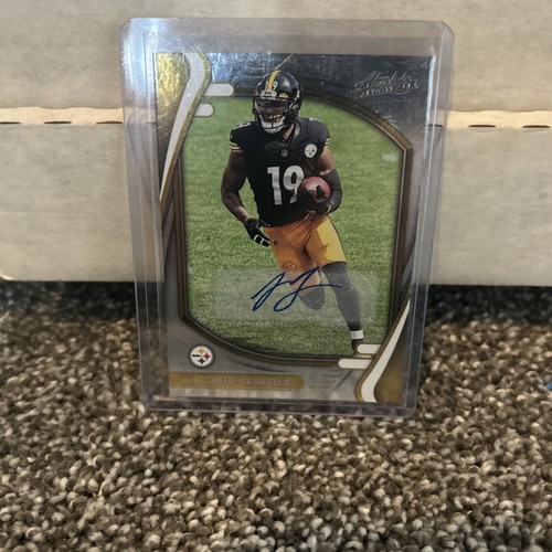 2021 Panini absolute Signatures football juju Smith-Schuster autograph ...