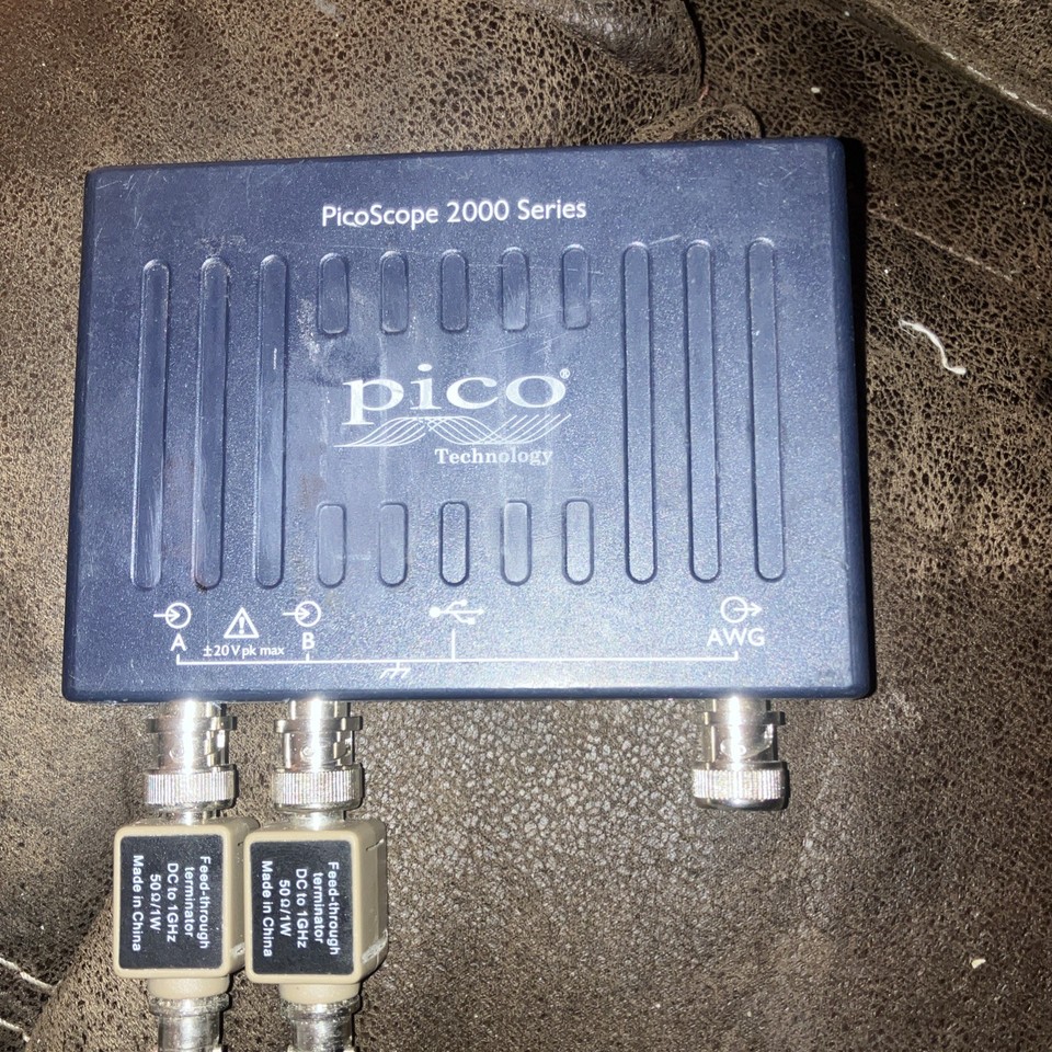 PicoScope Oscilloscope 2Ch 500MS/s Sampling Rate Arbitrary Waveform ...