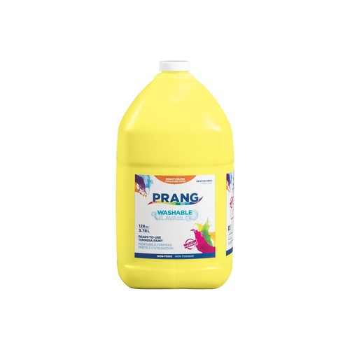 Prang Washable Tempera Paint Yellow 128 oz. (10603) X10603 72067106032 ...