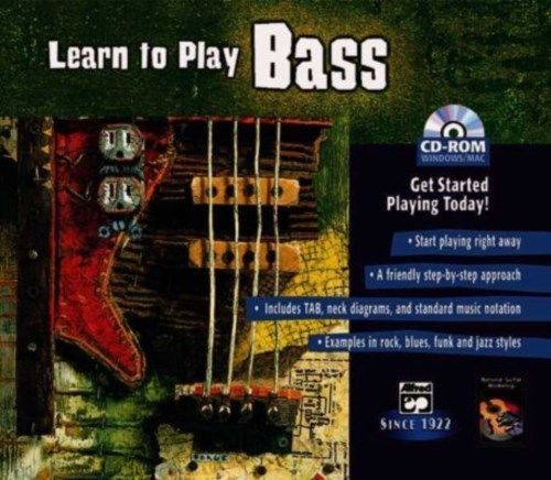 Learn to Play Bass: CD-ROM Jewel Case by Morton Manus (CD-Audio, 2003 ...