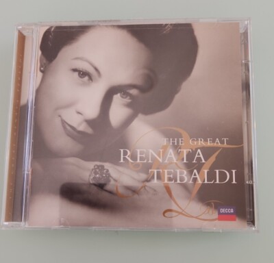Great Renata Tebaldi (Multipak) by Renata Tebaldi (CD, 2002 ...