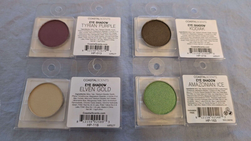 Coastal Scents Hot Pots Eye Shadow Mix And Match Pick From List NEW | eBay