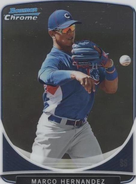 2013 Bowman Chrome - Prospects Marco Hernandez #BCP115 (RC) for sale ...
