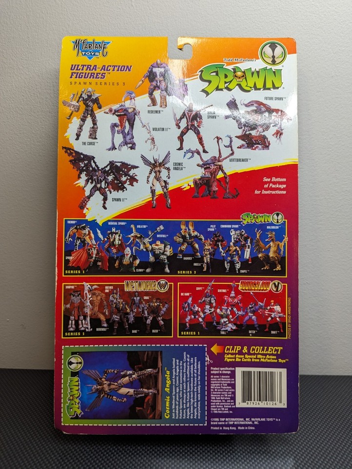 McFarlane Toys Spawn Cosmic Angela Deluxe Edition Ultra Action Figure ...