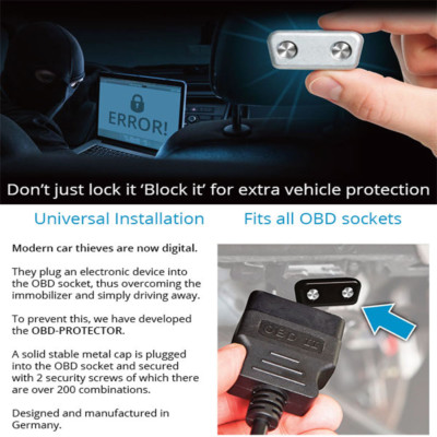 TRIOTEK OBD PROTECTOR, A SOLID METAL CAP TO PROTECT YOUR TRANSIT ...