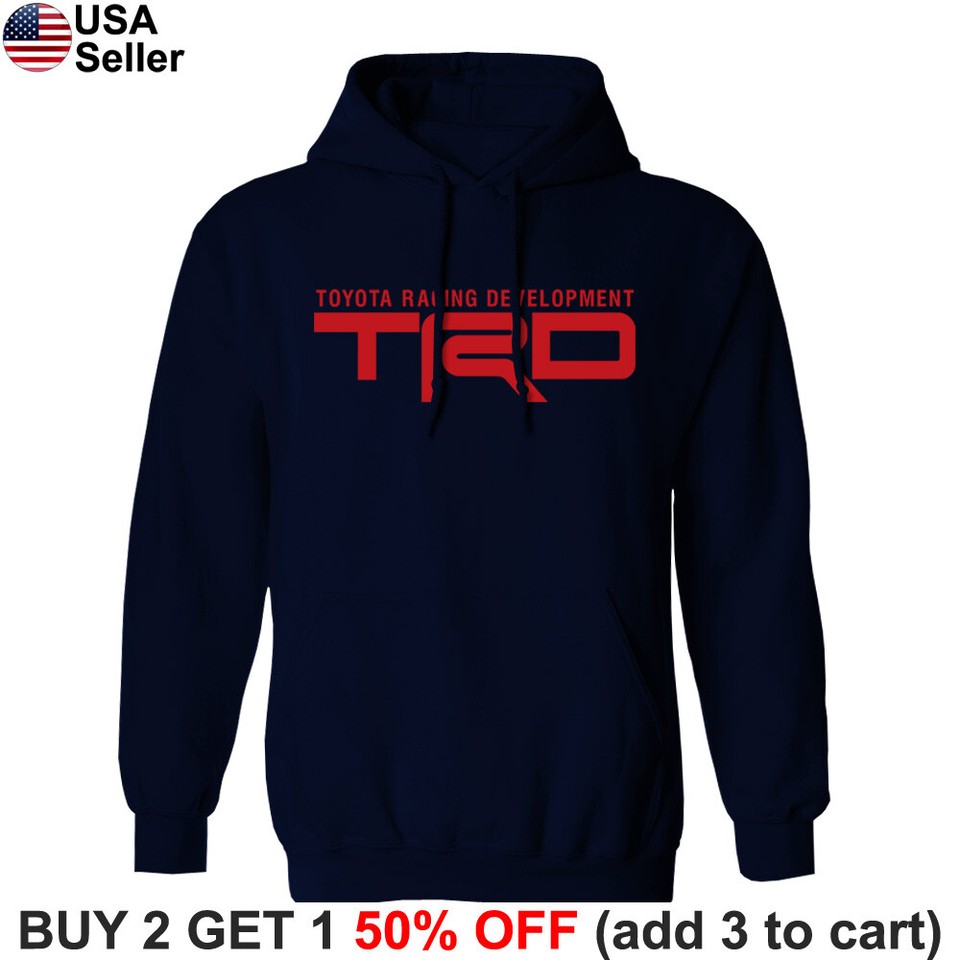 TRD Hoodie Sweatshirt Sweater Shirt Toyota Racing Development Sport ...