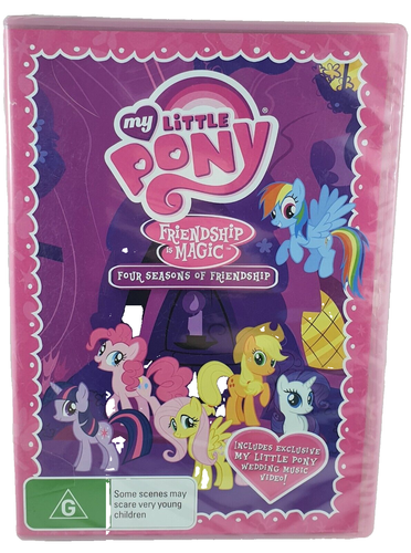 My Little Pony NEW MLP Friendship is Magic Four Seasons Vol 3 Rare DVD ...