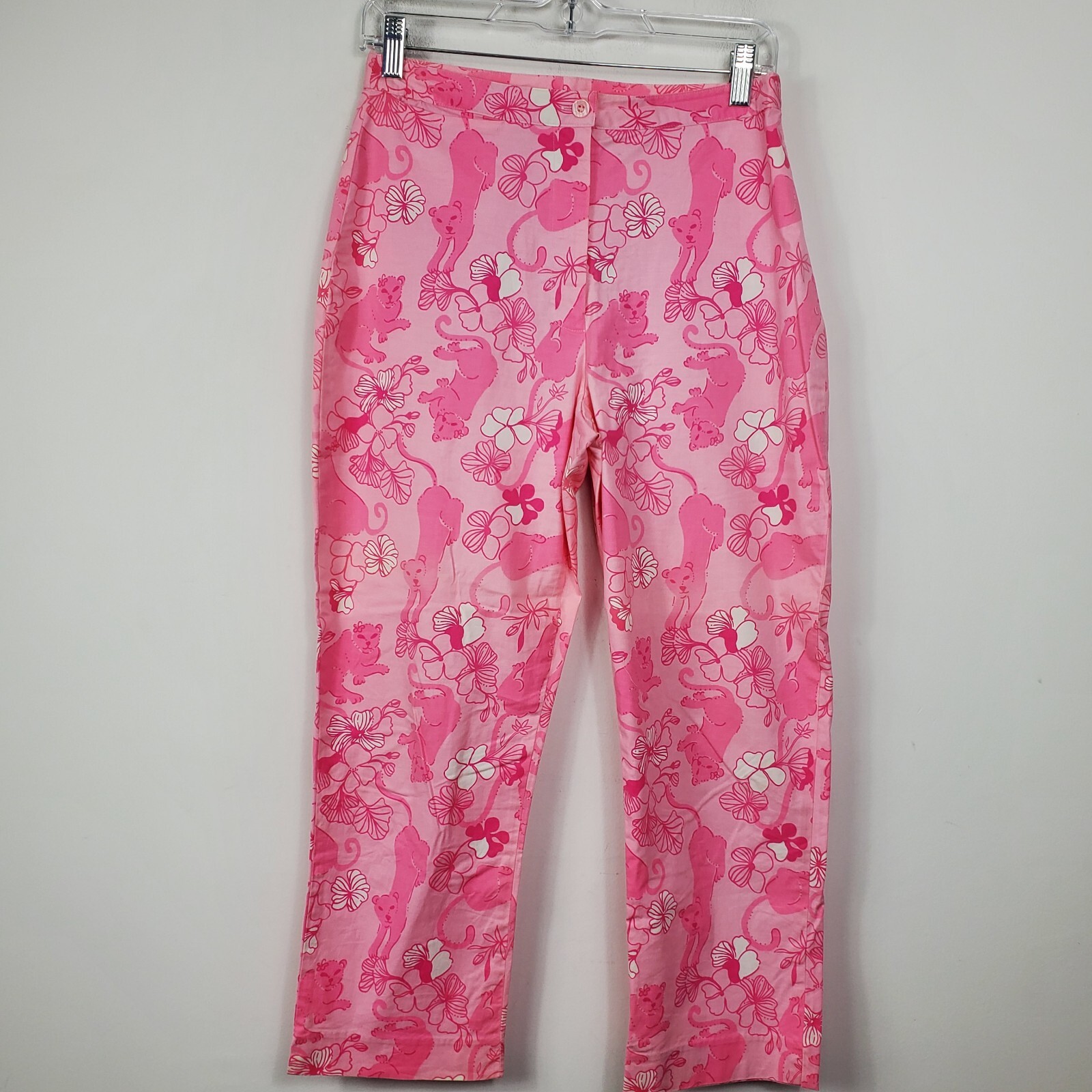 Lilly Pulitzer Pink Panther Pant Womens Size 8 Panthe… - Gem