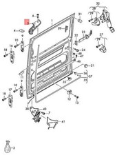 Genuine Roller Guide for Sliding Door Lower VW 7e0843398h for sale ...