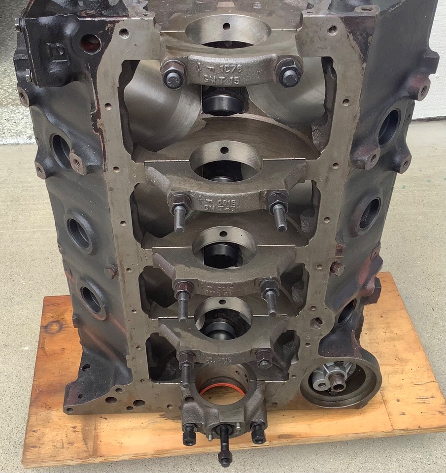 Chevy 400 Small Block 3951511 Cylinder Block, .020" over, Excellent ...
