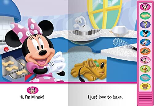 Disney Minnie Mouse - I'm Ready to Read with Minnie Sound Book - PI ...