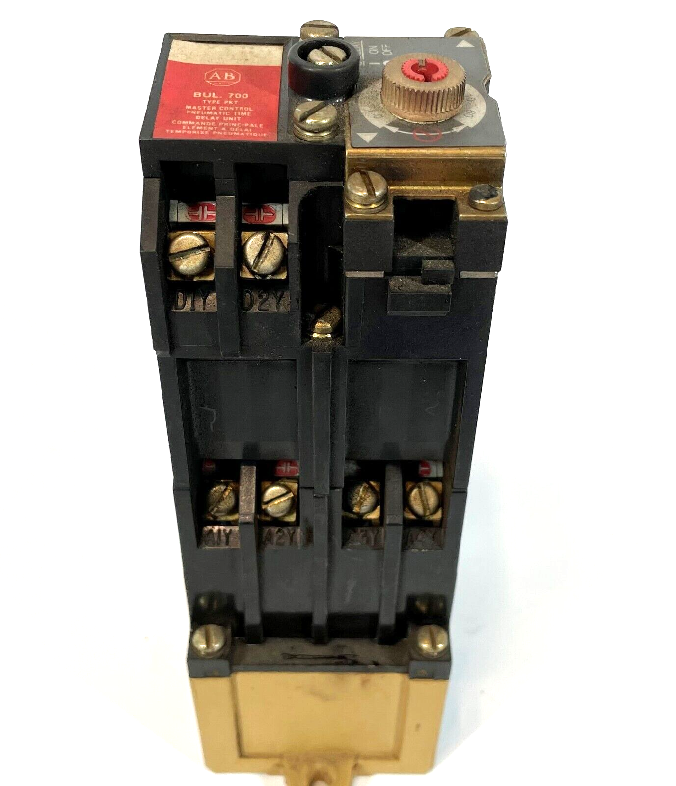 Allen Bradley Pneumatic Time Delay AC Relay 700-PKT400A1 | eBay