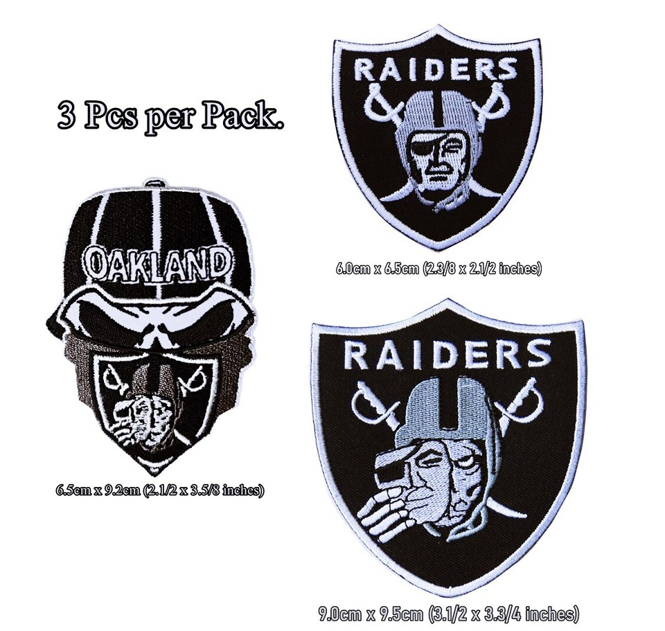 Oakland RAIDERS🏈🏈 Football Patches Iron,Sew(Select options) Thai by ...
