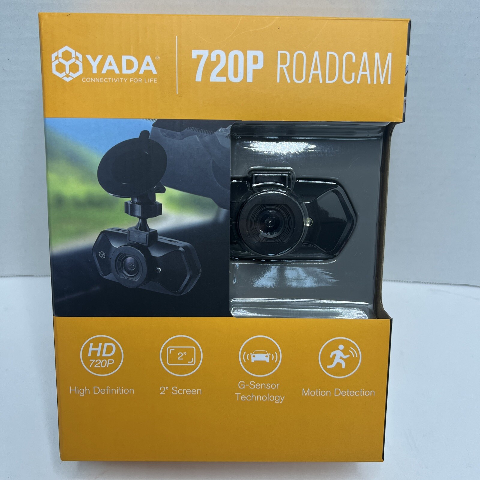 New Yada Roadcam 720P Dash Camera Black 120 Degrees Wide Angle Lens G ...