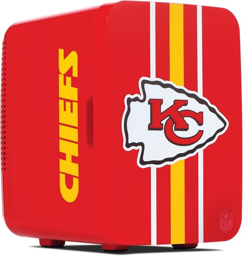 Kansas City Chiefs 15 Can Mini Fridge – Official NFL 10L Cooler - NIB ...