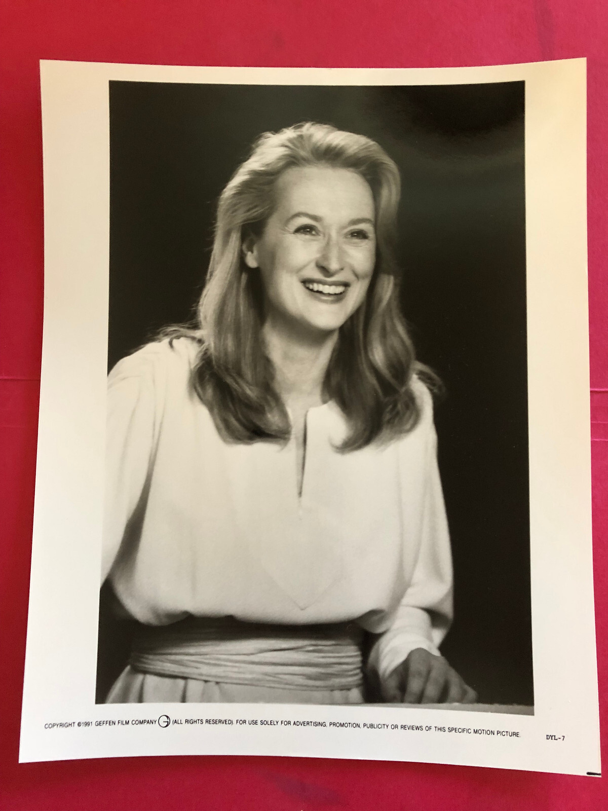 Meryl Streep 1991 , original vintage press headshot photo | eBay