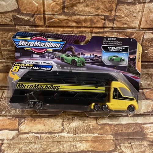 MICRO MACHINES 2020 Series 1 Mini Vehicle Car Hauler 5 Exclusive Sports ...