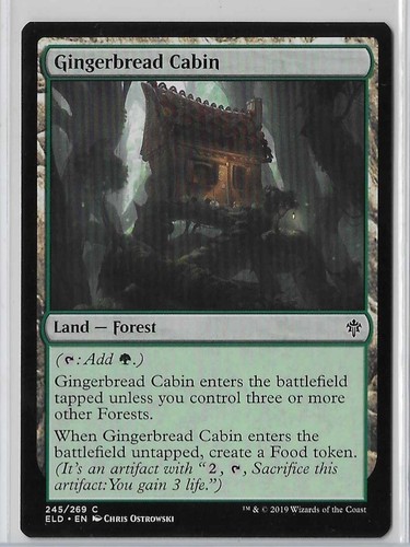 MTG Gingerbread Cabin of Eldraine (ELD) Common Magic Card #245/269 ...