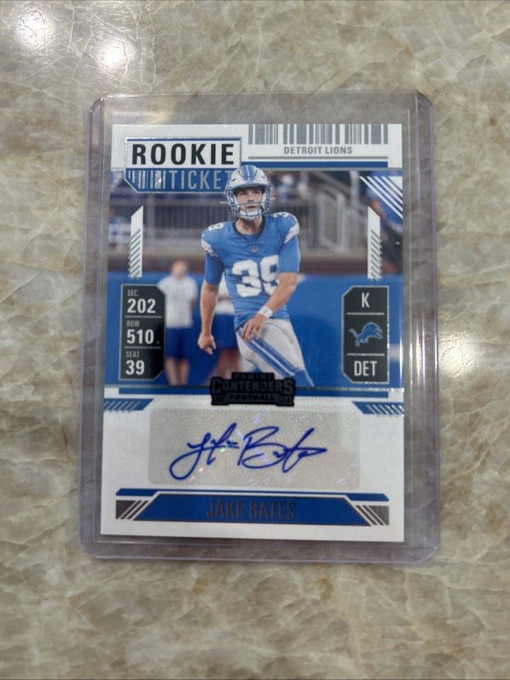 2024 Panini Contenders - Rookie Ticket Auto Jake Bates #198 🔥🔥 | eBay