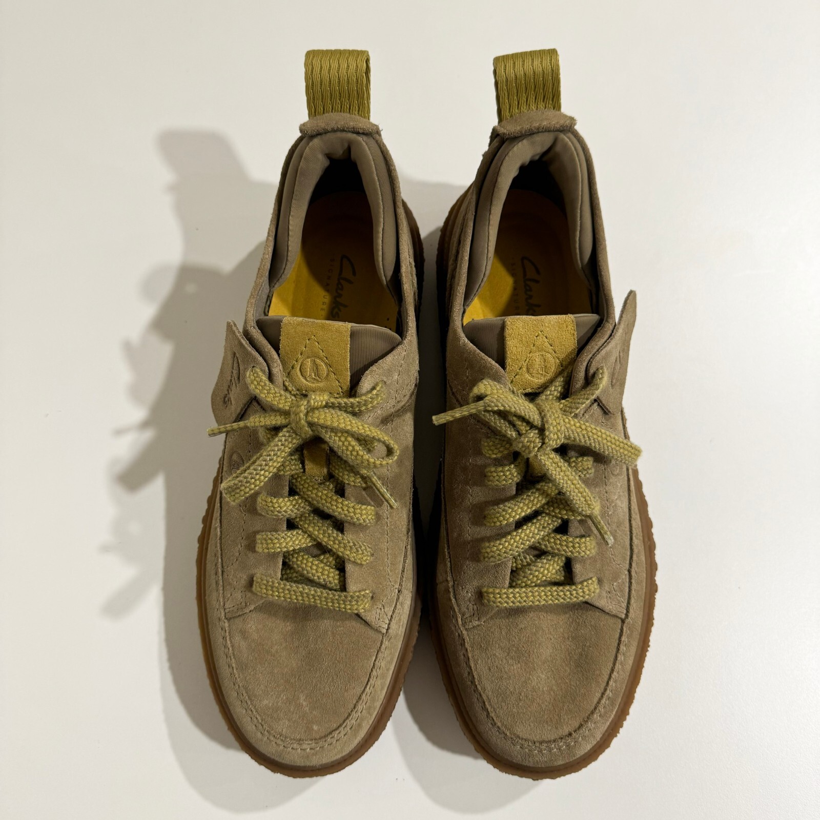 Clarks Somerset Lace in Oakwood Suede Size 8 US (Sample Pair) AW24 | eBay