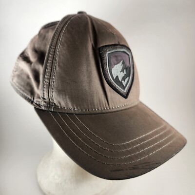 KUHL Cap Hat Strapback Brown Born In The Mountains Adjustable Patch ...