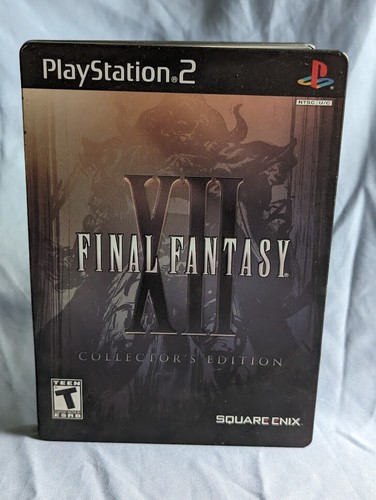 PlayStation PS2 Final Fantasy XII 12 Collector's Edition Steelbook ...