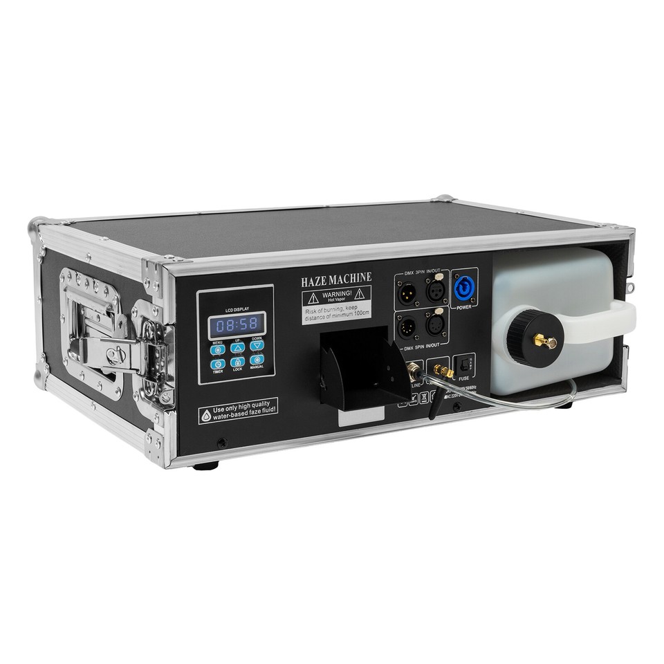 1500W Stage Mist Haze Machine 3.5L w/ Flight Case Package DJ Stage ...