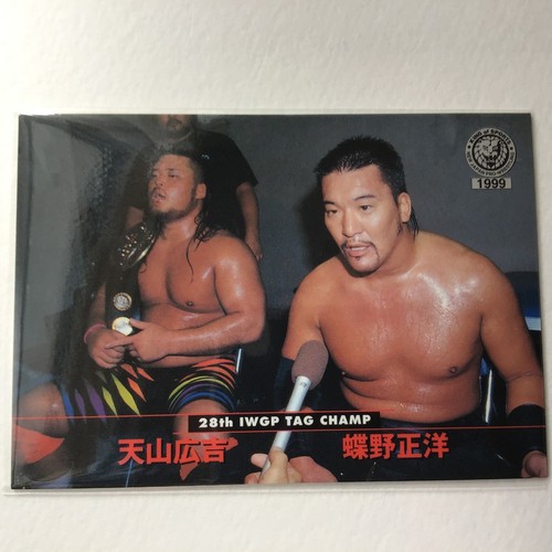 1999 Bandai New Japan Pro Wrestling - Masahiro Chono, Hiroyoshi Tenzan ...