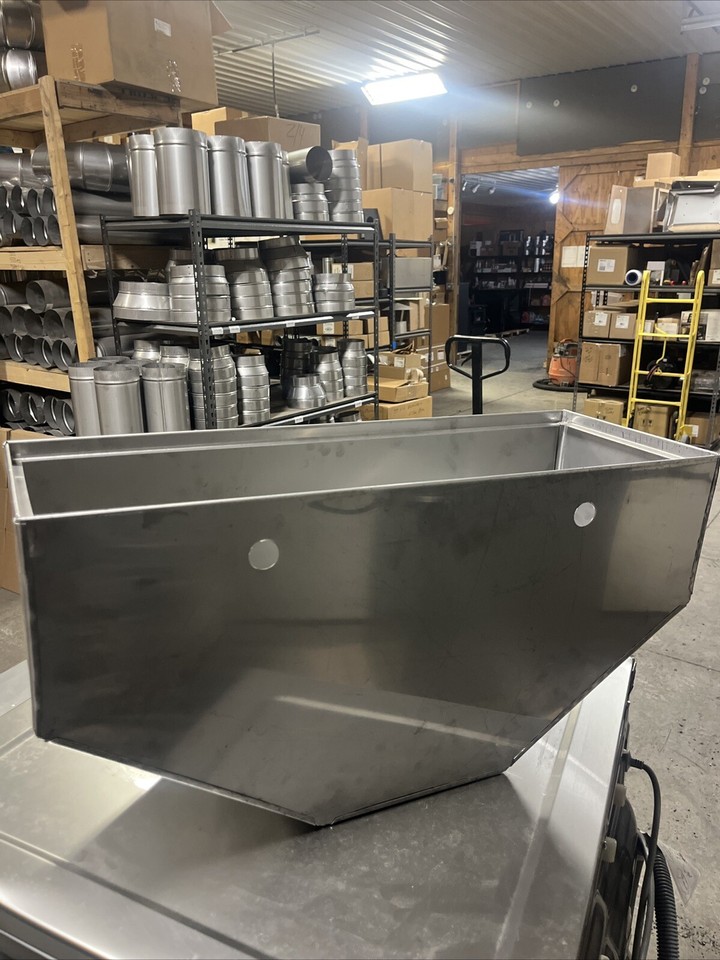 Alaska Kast Konsole Coal Stove Hopper Stainless Steel | eBay