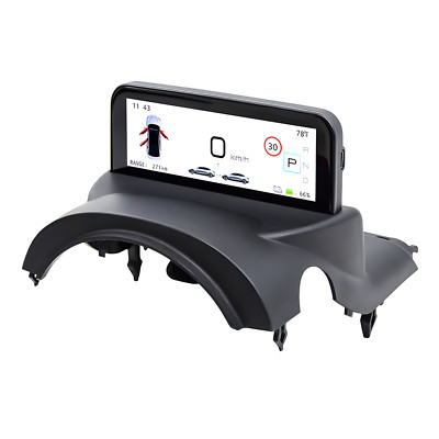 For Tesla Model Y 3 Odometer Speedometer 4.6'Inch Digital LCD ...