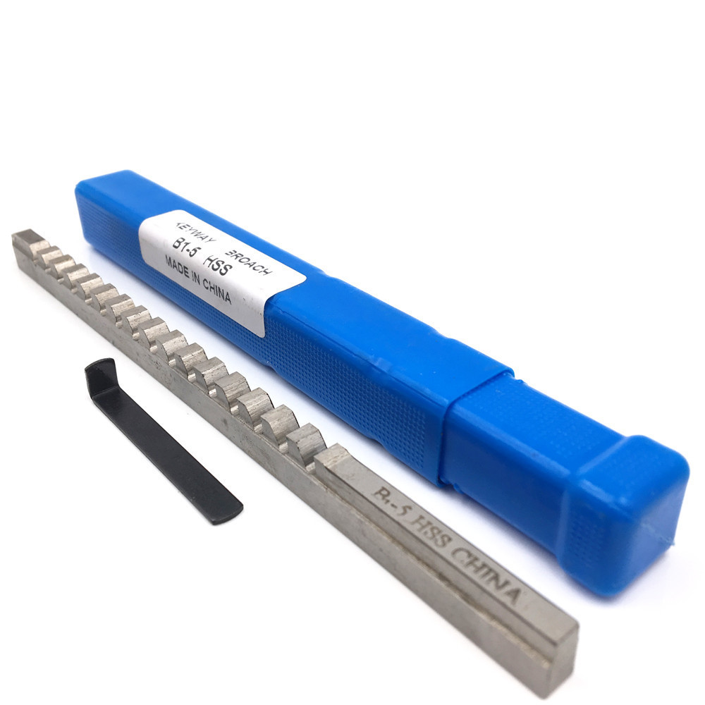 Metric Broach Keyway 5mm B Push Type Cutter | Grelly UK