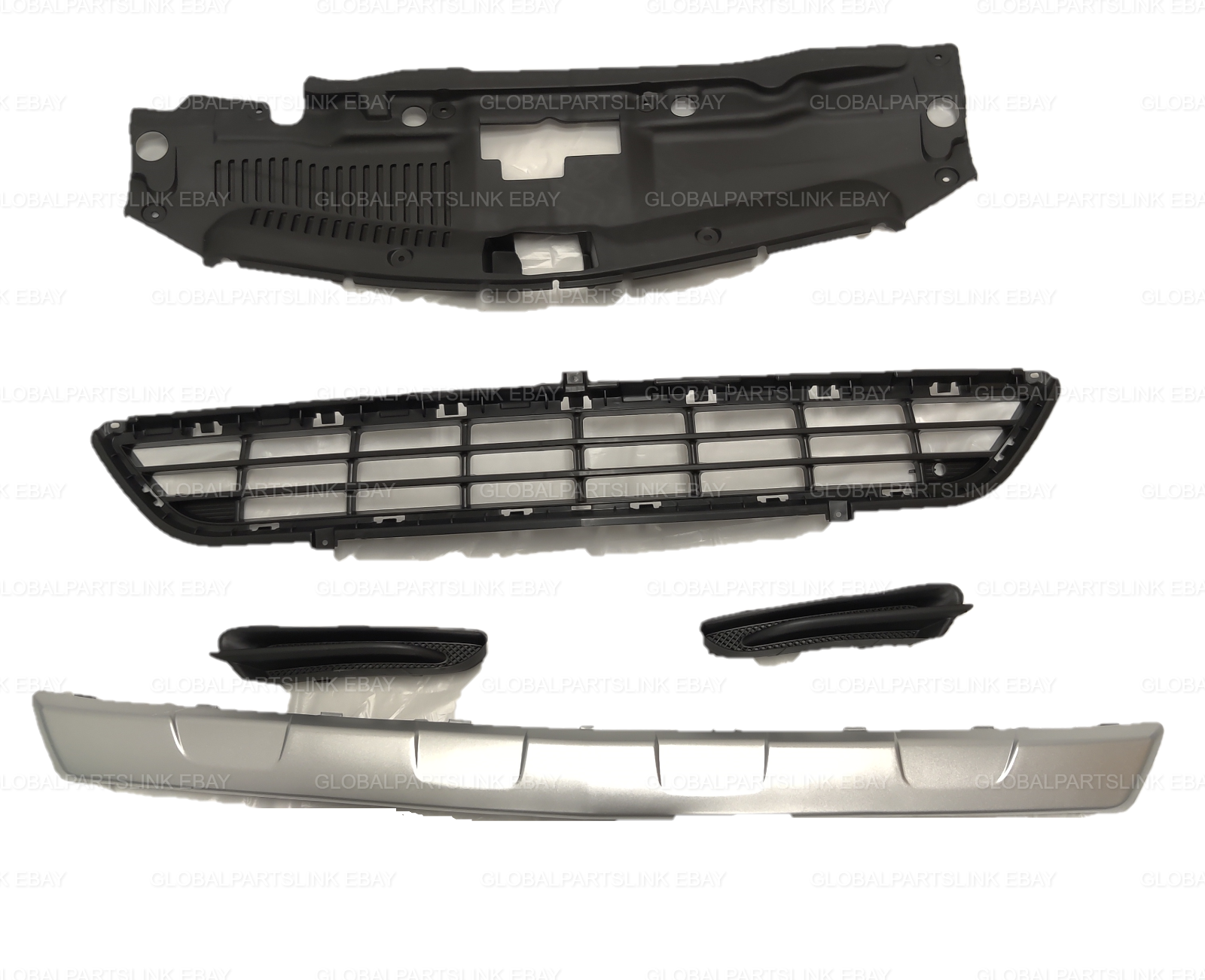 2013 2014 2015 2016 Buick Encore Front Bumper Set Upper Lower With All ...