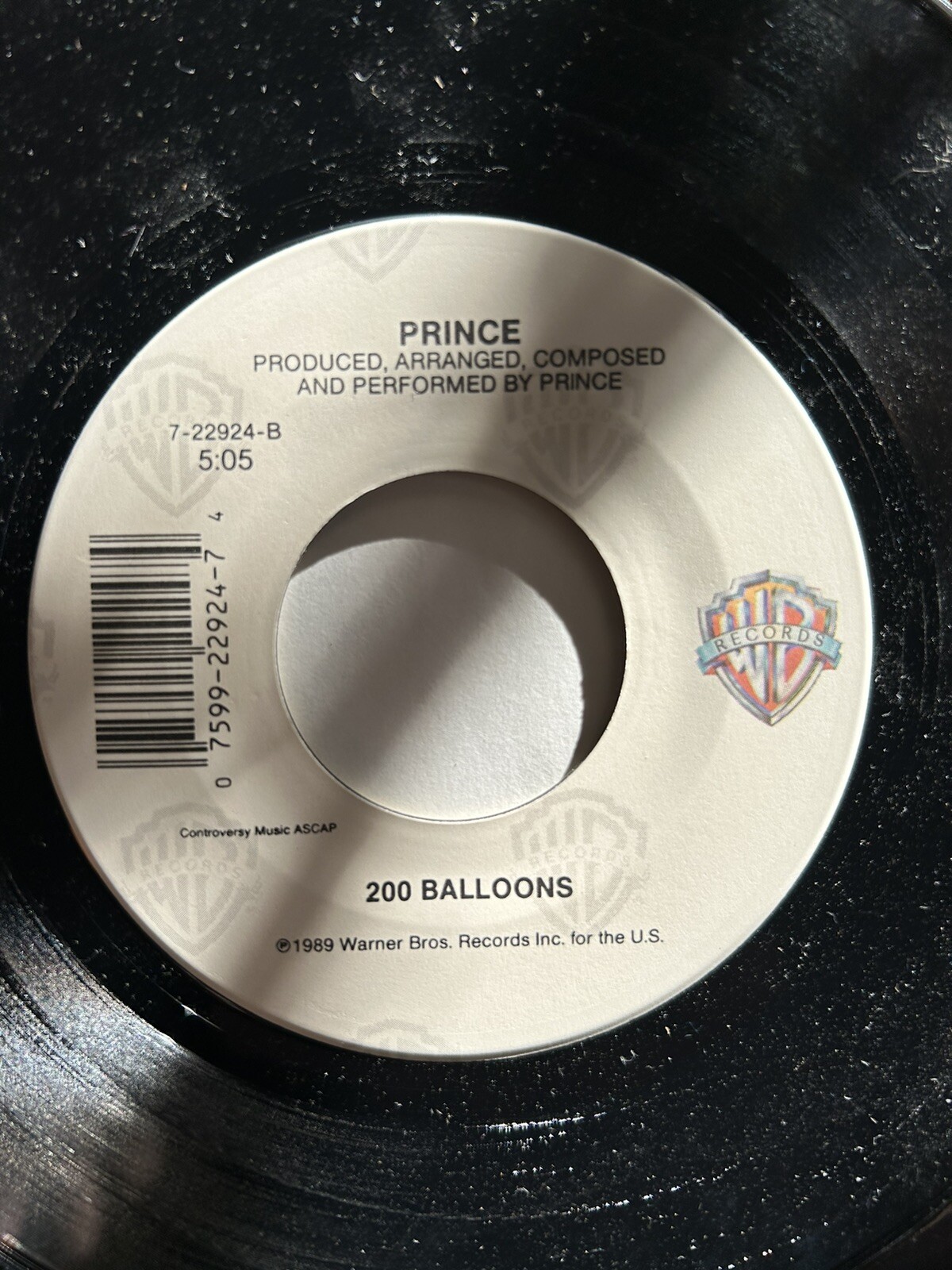 PRINCE Batdance 45 RPM Single 1989 BATMAN Movie | eBay