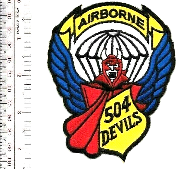 US Army Gulf War 504th Airborne Infantry Regiment Devils 82nd ABN ...