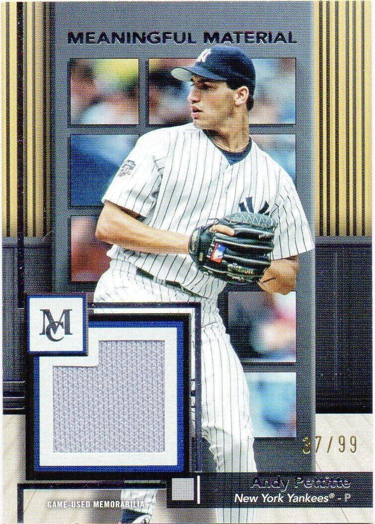 2024 Topps Museum Collection - Meaningful Material Relics Andy Pettitte ...