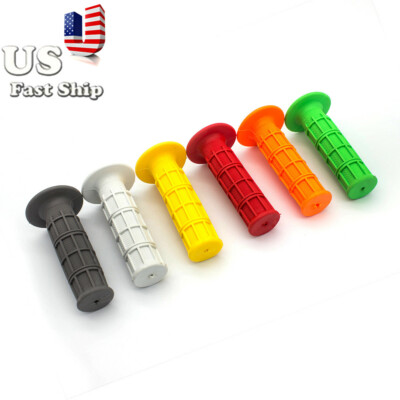 7/8" 22mm Handle Bar Motorcross Pivot Bike Hand Grips Grip Handlebar ...