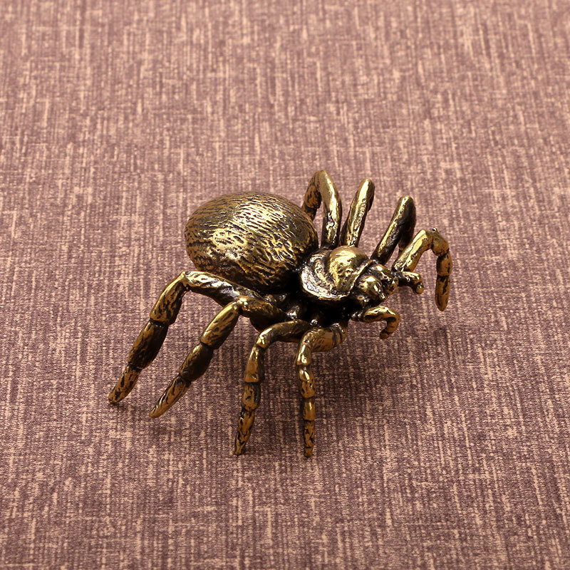 old Copper cast tea pet handicraft Solid brass insect Small Statues | eBay