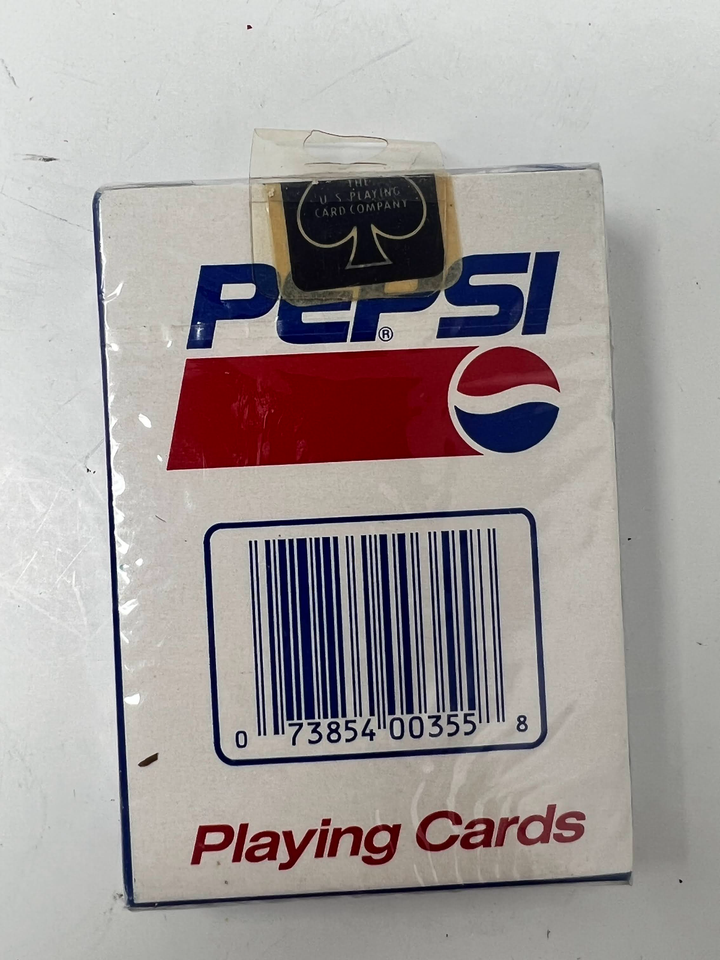 Vintage Pepsi Playing Cards Poker Soda Retro Pepsi Cola Factory SEALED ...