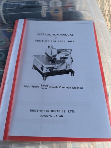 JAPANESE Industrial BROTHER 4 THREAD OVERLOCKER | eBay UK