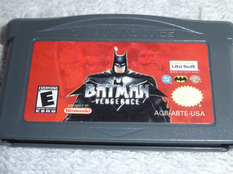 Batman: Vengeance (Nintendo Game Boy Advance, 2001) GBA Cartridge Only ...