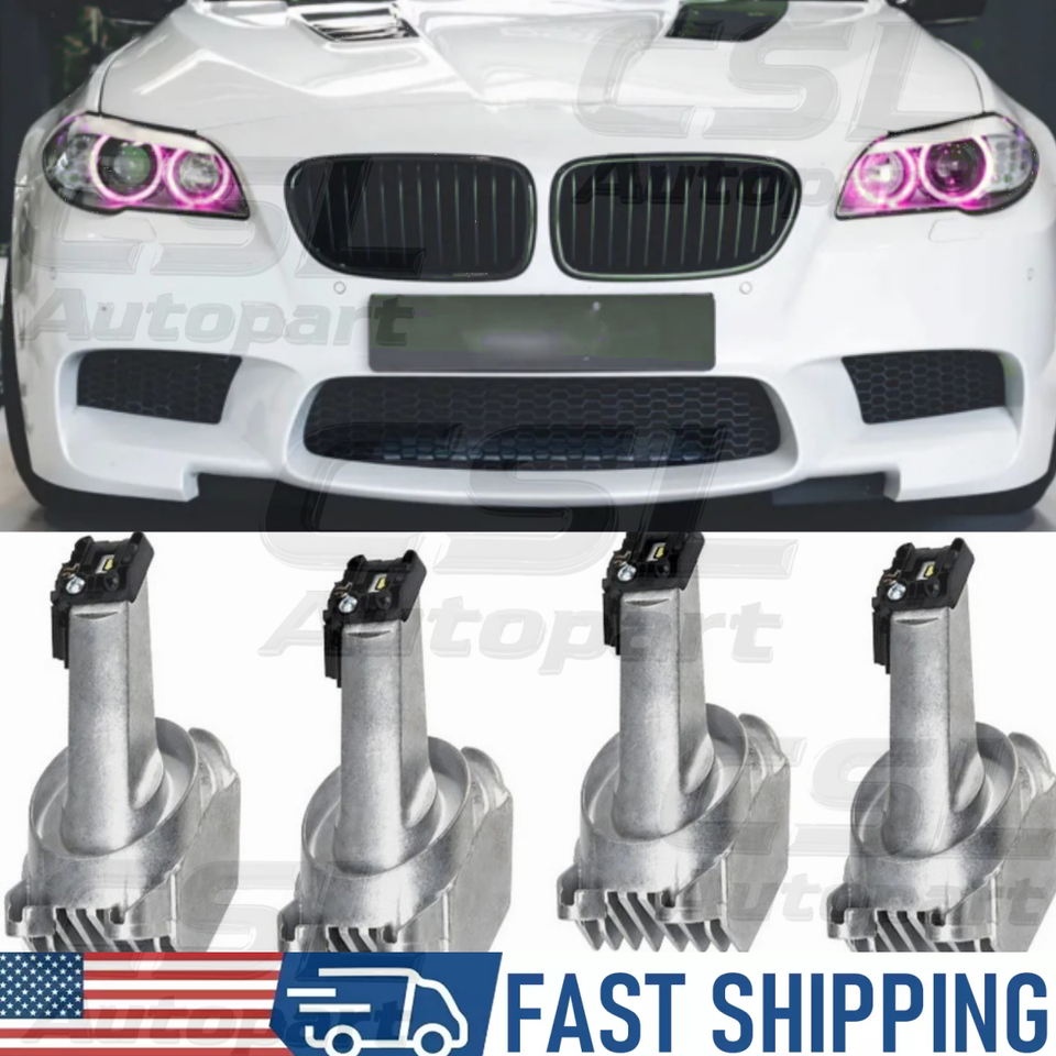 CSL Yellow Angel Eye DRL Modules For 2011-13 BMW F10 F11 M5 528i 535i ...