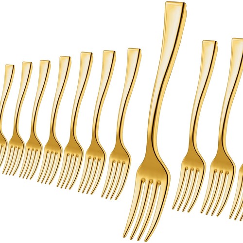 300 Pcs Mini Plastic Forks Bulk 4 Inch Disposable Mini Appetizer Forks ...