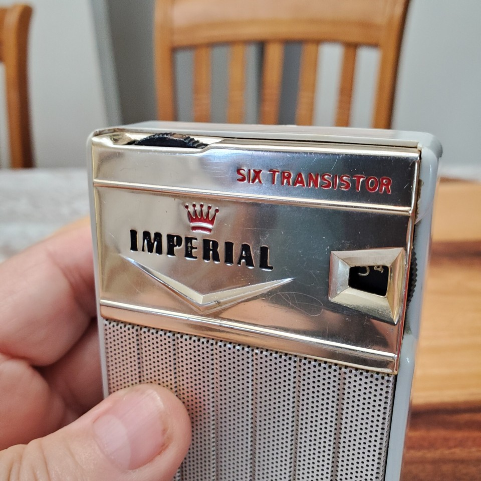 Vintage 1960's Imperial 6 Transistor Radio | eBay