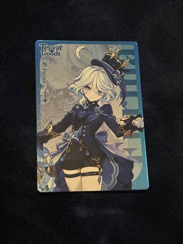 Furina Teyvat Goods 2024 Collectable card Genshin Impact Hoyoverse ...